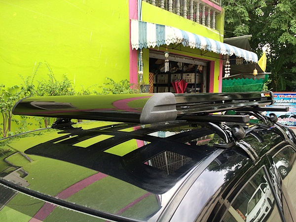 แร็คหลังคา : HONDA BRIO ROOF RACK + RACK STAND : HONDA BRIO