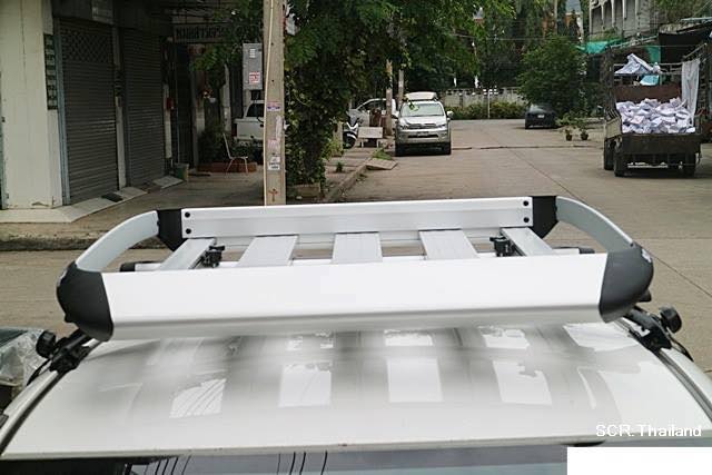 แร็คหลังคา : HONDA BRIO ROOF RACK + RACK STAND : HONDA BRIO