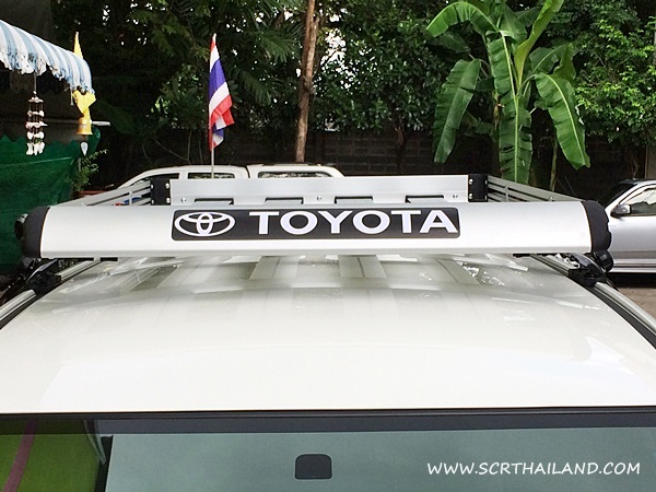 แร็คหลังคา : TOYOTA INNOVA ROOF RACK + RACK STAND : TOYOTA
